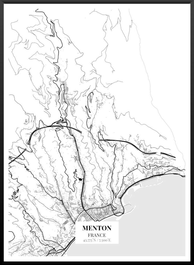 Affiche Design Menton | Mapdesign