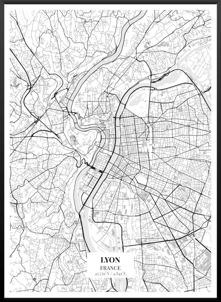 Affiche Design Lyon | Mapdesign